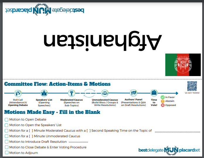 Run Your Own Model UN Simulation – Free Guides & Resources